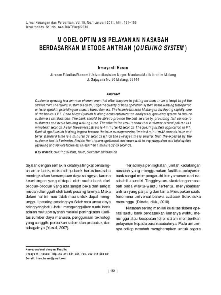 Antrian | PDF
