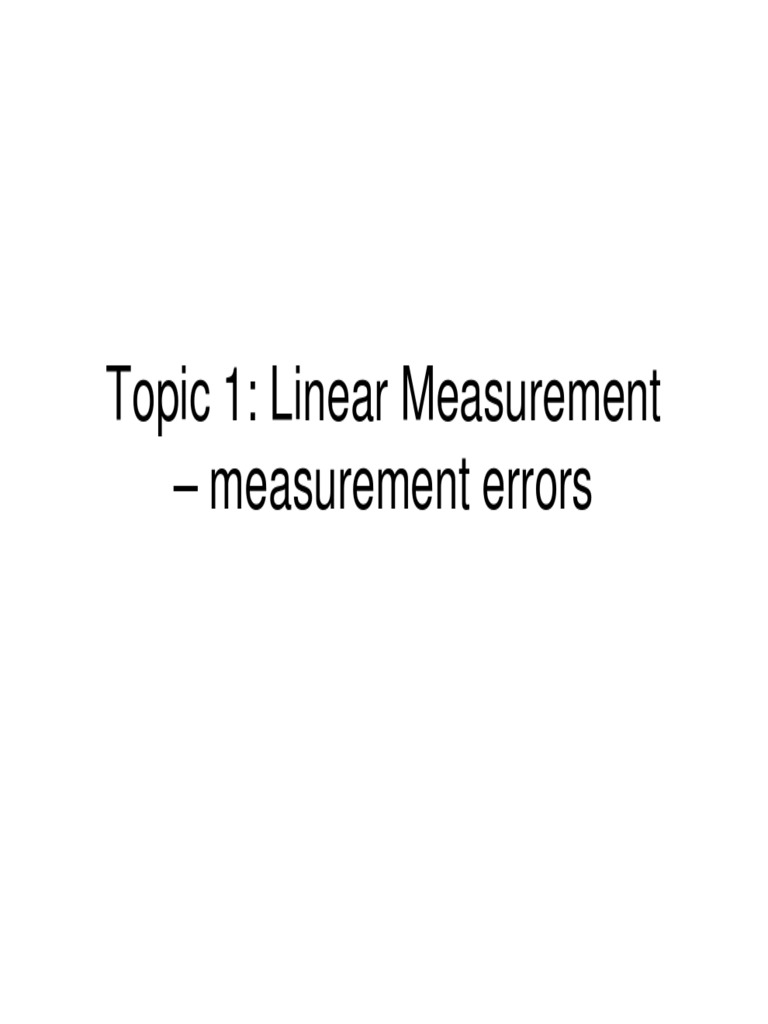 3a1 Lecture 3 Pdf Observational Error Accuracy And Precision