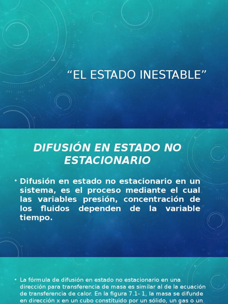 El Estado Inestable | PDF | Convección | Calor