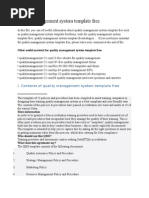 Quality Policy Statement Sample | PDF | Quality Management System ...