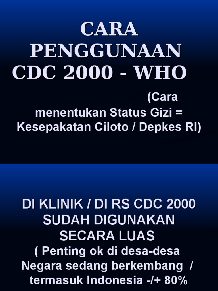 2 Cara Penggunaan CDC 2000 | PDF