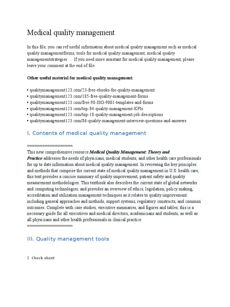 Medical Quality Management | PDF | Scatter Plot | Histogram