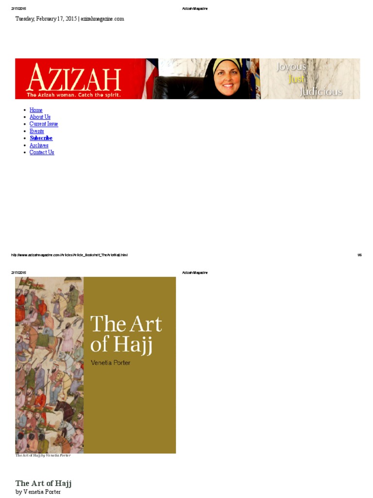 Azizah Magazine | PDF | Hajj | Abrahamic Religions