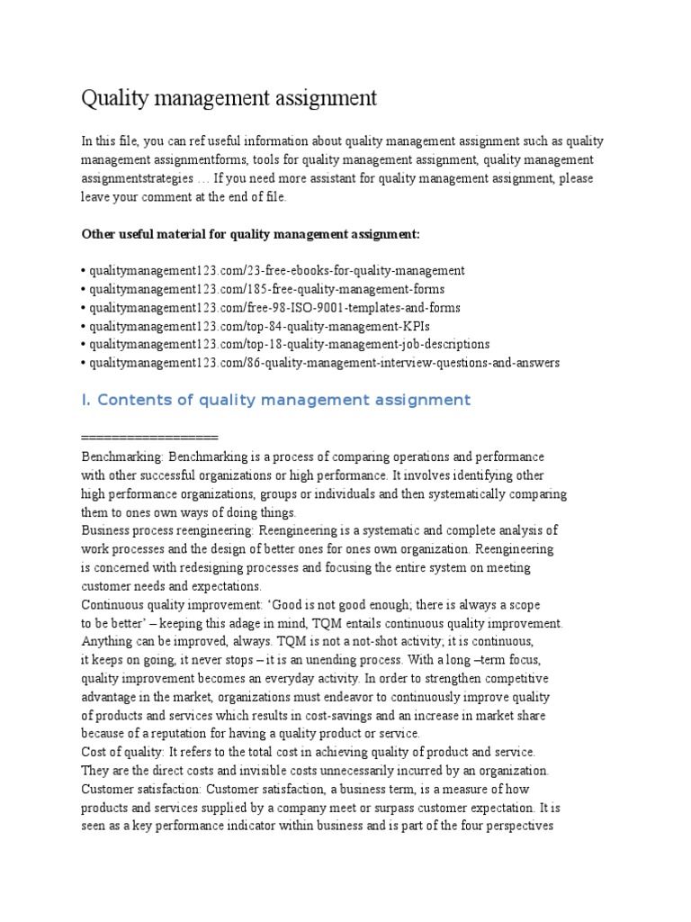 Quality Management Assignment | PDF | Scatter Plot | Histogram