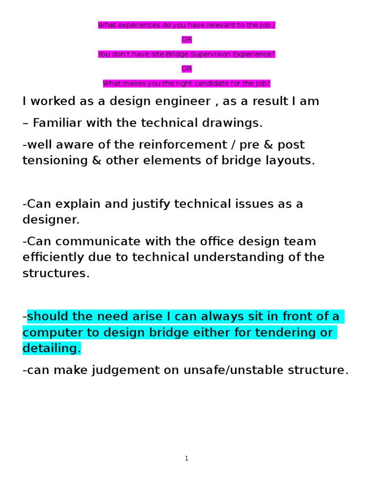 Interview Q & A | PDF | Business