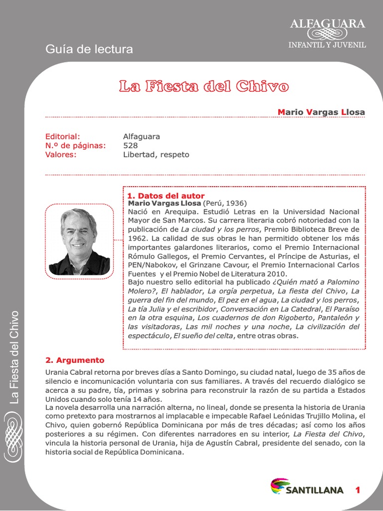 La Fiesta Del Chivo | PDF