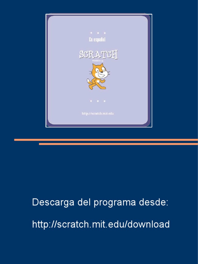 Tutorial de Scratch en Español | PDF | Scratch (lenguaje de ...