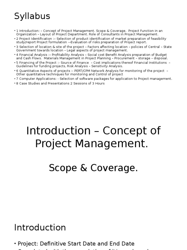Project Management MMS | PDF | Project Management | Business