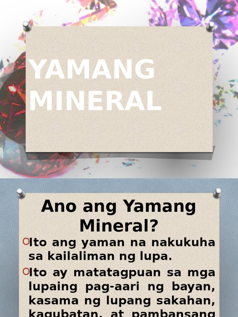 Yamang Mineral