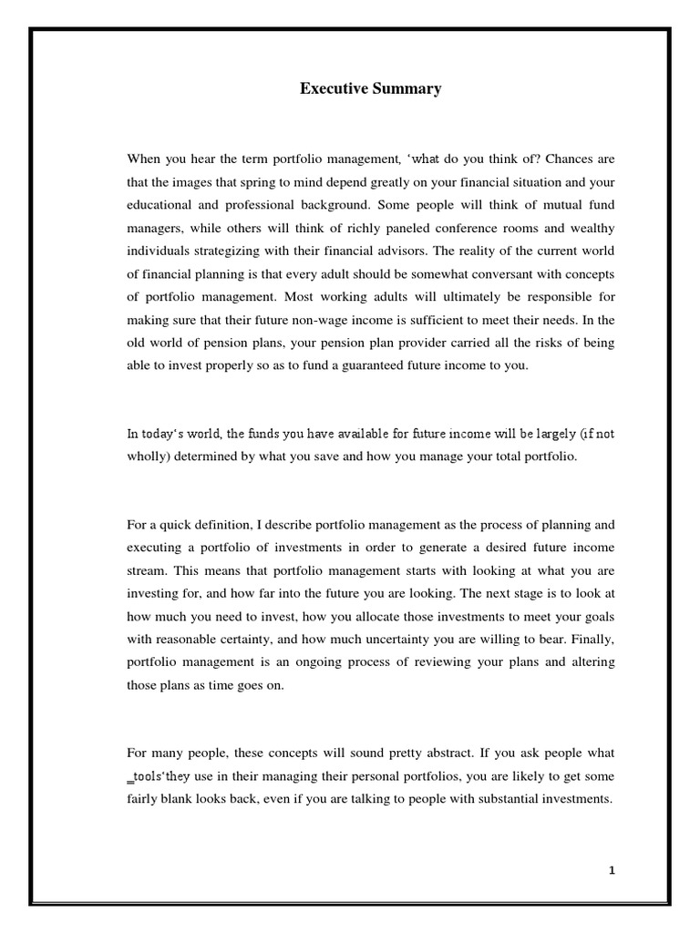 Portfolio Managment | PDF | Beta (Finance) | Sharpe Ratio