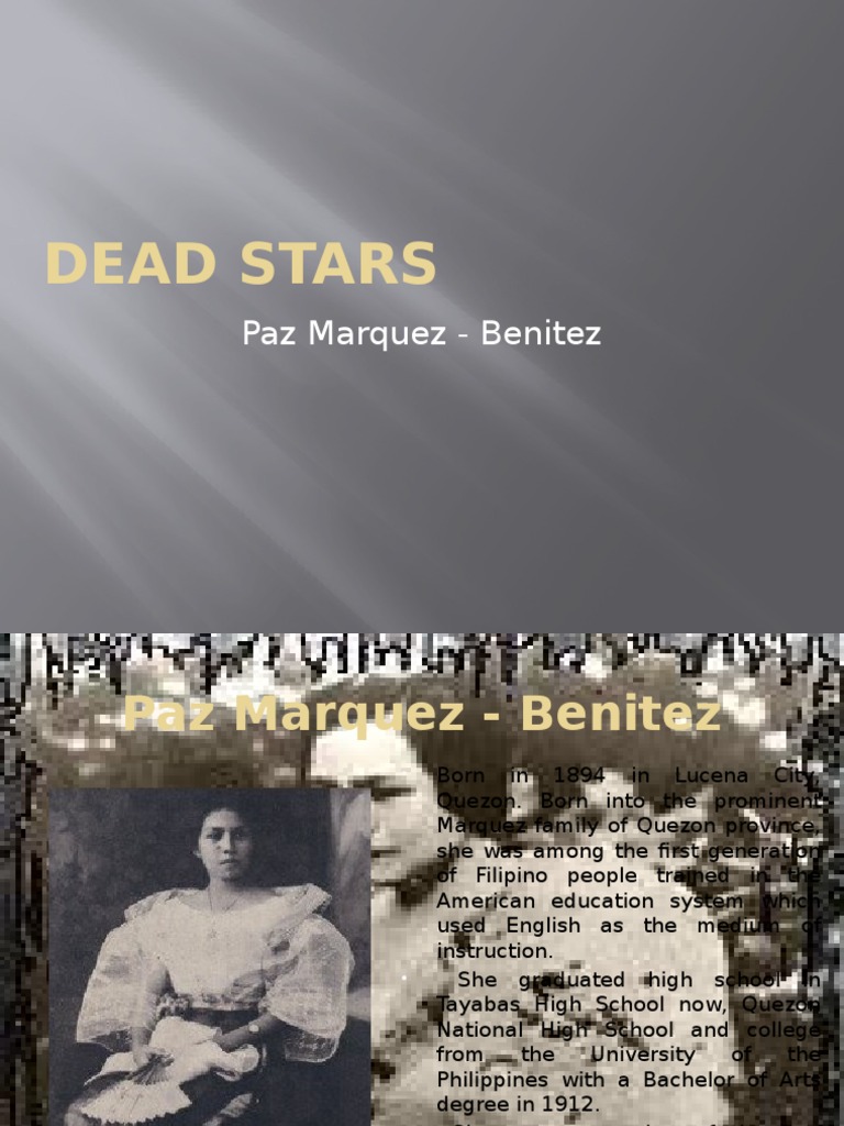 Dead Stars (Powerpoint) | PDF | Philippines