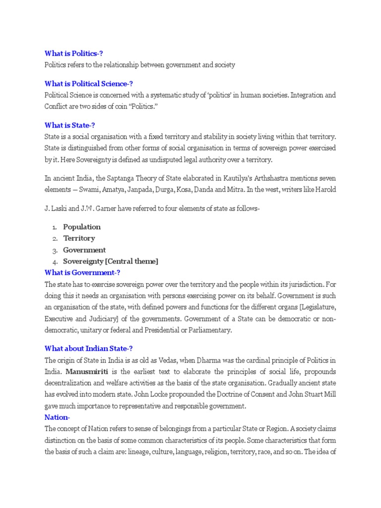 Polity Notes | PDF | Member Of Parliament | Socialism