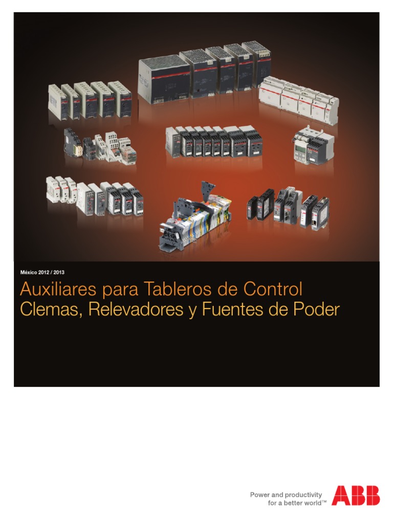 Tableros de Control ABB | PDF | Equipo | Electricidad