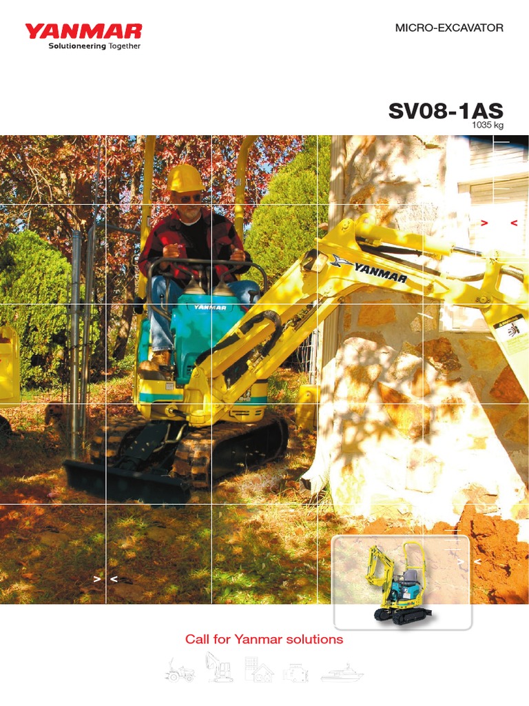 Compact and Powerful Micro-Excavator for Confined Space Work ...