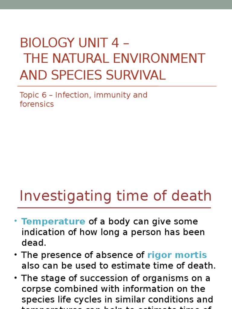Understanding Forensic Entomology: Using Insect Life Cycles to Estimate ...