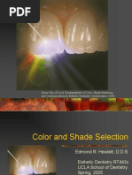 Shade Conversion Chart 2012 | PDF