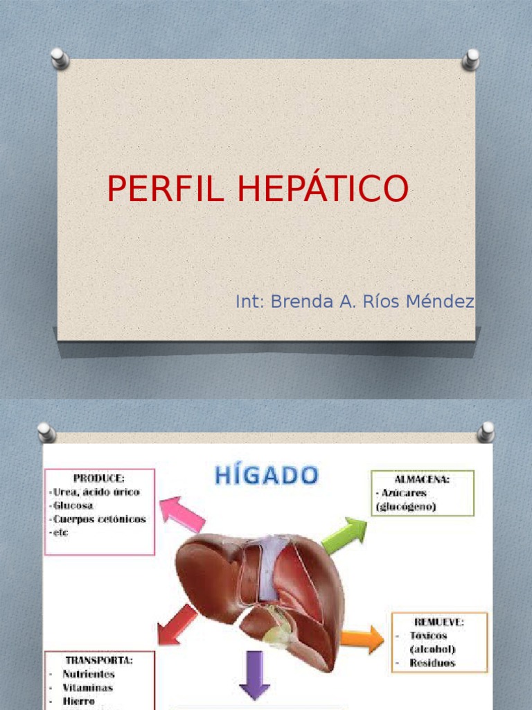 PERFIL HEPÁTICO | Órgano (anatomía) | Medicina