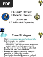 FE Electrical Practice Problems | PDF | Language Arts & Discipline