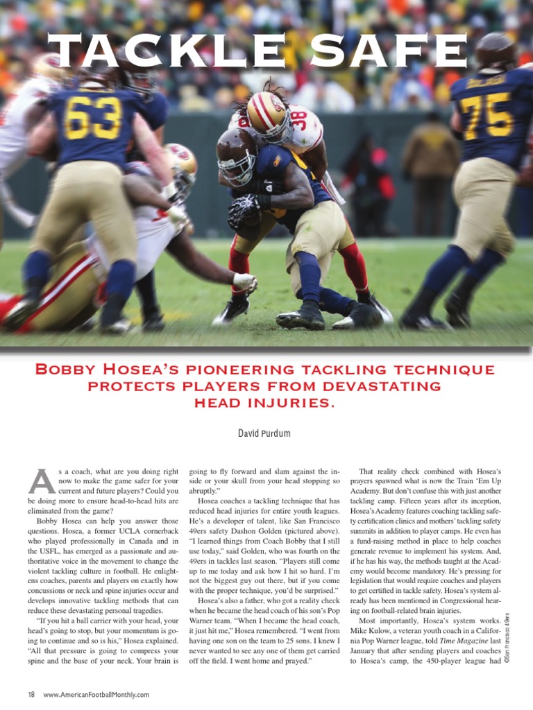Tackling Information | PDF | Traumatic Brain Injury | Concussion