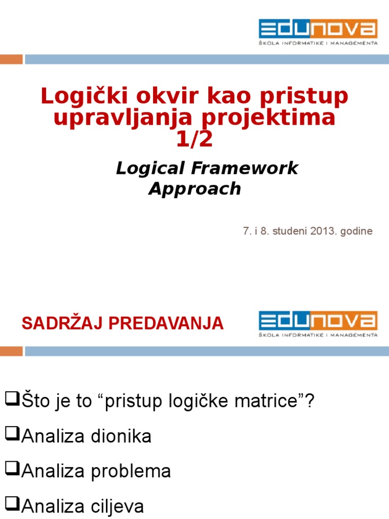 Problemsko Stablo I Stablo Ciljeva | PDF