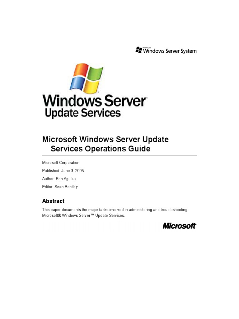 Ws Us Operations Guide | PDF | Windows 2000 | Group Policy