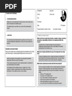 PYP Unit Planner Sample | PDF | Inquiry | Learning