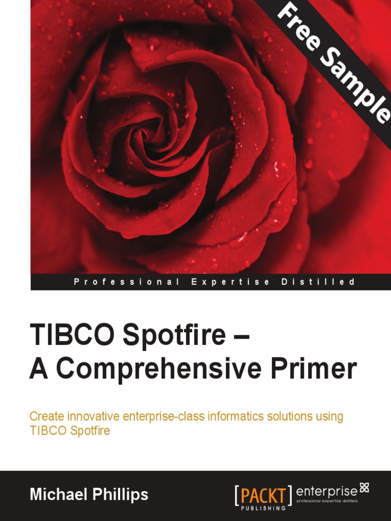 TIBCO Spotfire - A Comprehensive Primer - Sample Chapter | PDF | Spreadsheet | Databases