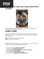 Warcraft III Cheat Codes Guide | PDF | Cheating In Video Games | Gaming