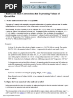 SI Unit Rules and Conventions Guide | PDF | Parts Per Notation ...
