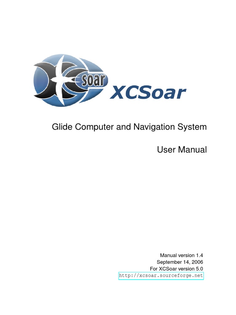 XCSoar Manual 500 | PDF | Menu (Computing) | Microsoft Windows