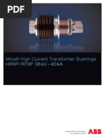04 - ABB MICAFIL Bushings HIRIP Catalogue English | PDF