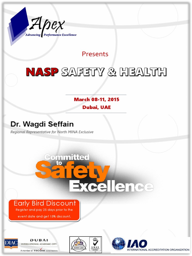NASP Advanced Safety Diploma Dubai | PDF | Occupational Safety And ...