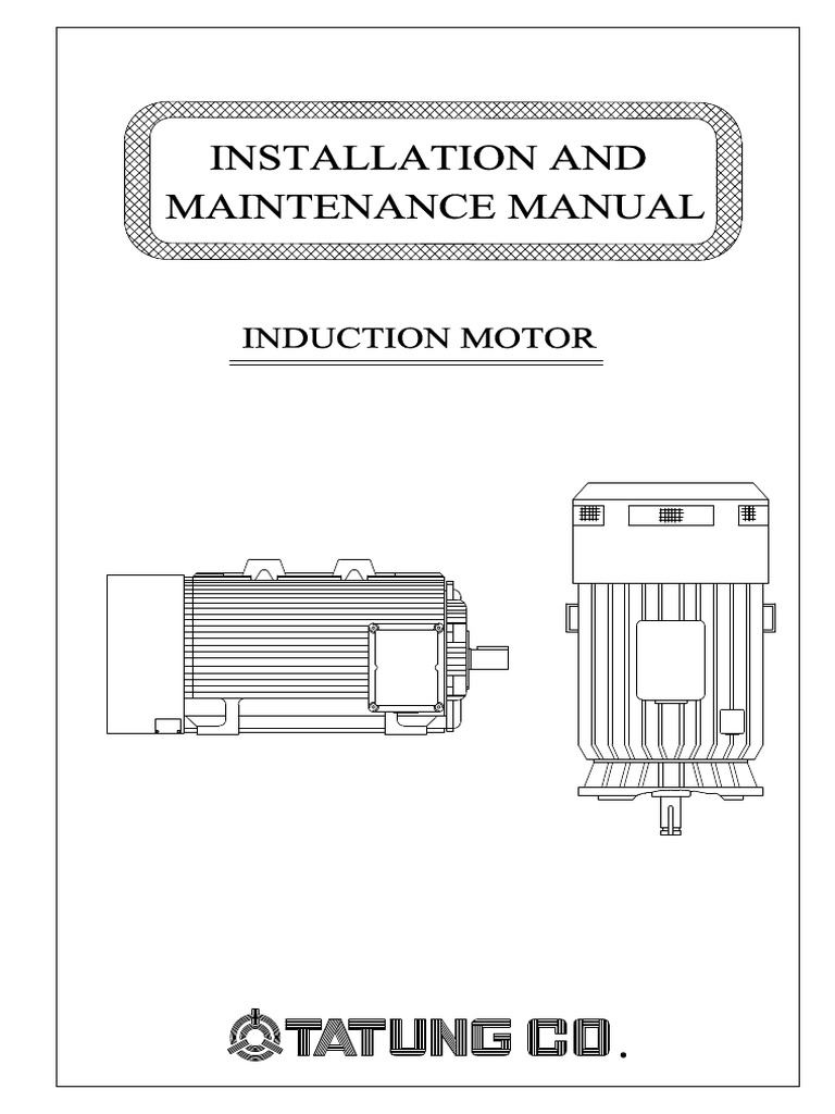 2 - Three Phase Induction Motors Maintenance Manual | PDF | Bearing ...
