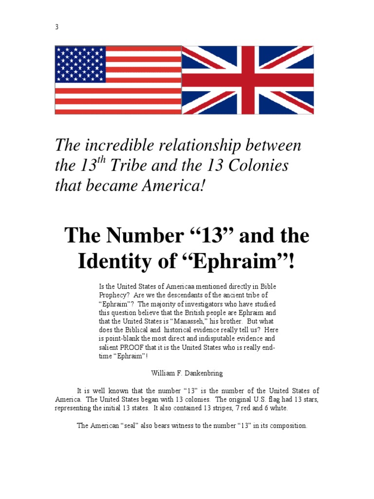 America and 13 1776 | PDF | Jacob | Ishmael