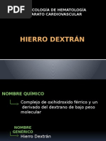 Guía de Uso de Hierro Dextran Inyectable | PDF | Alergia | Hierro