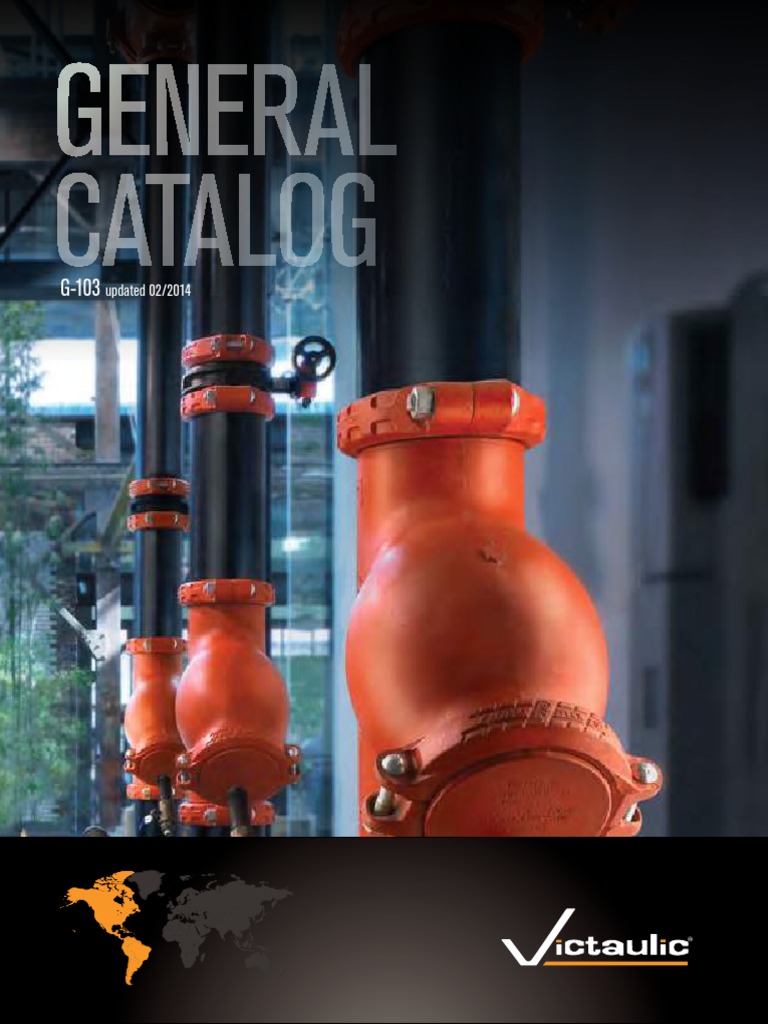 Catalogo Victaulic | PDF | Tubería (transporte de fluidos) | Válvula