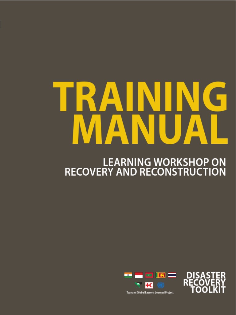 Training Manual: Learning Workshop On Recovery and Reconstruction | PDF ...