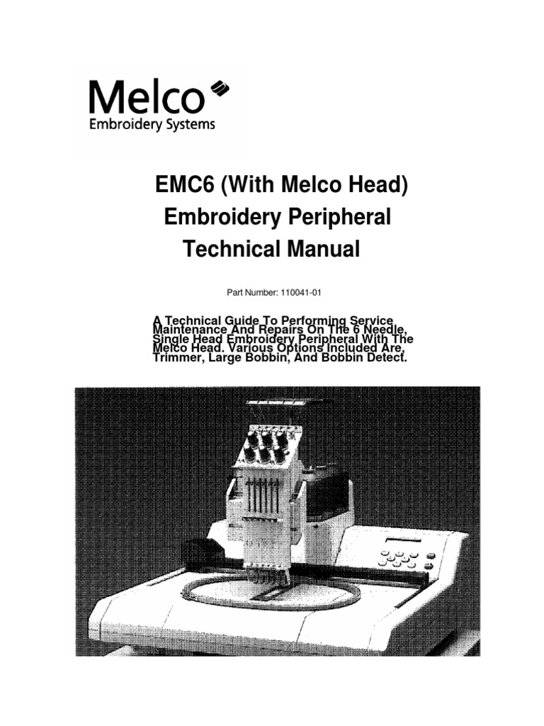 Melco Emc6 Technical Manual | PDF | Computer Keyboard | Electrical ...