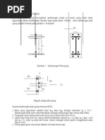 Perhitungan Base Plate Dan Angkur | PDF