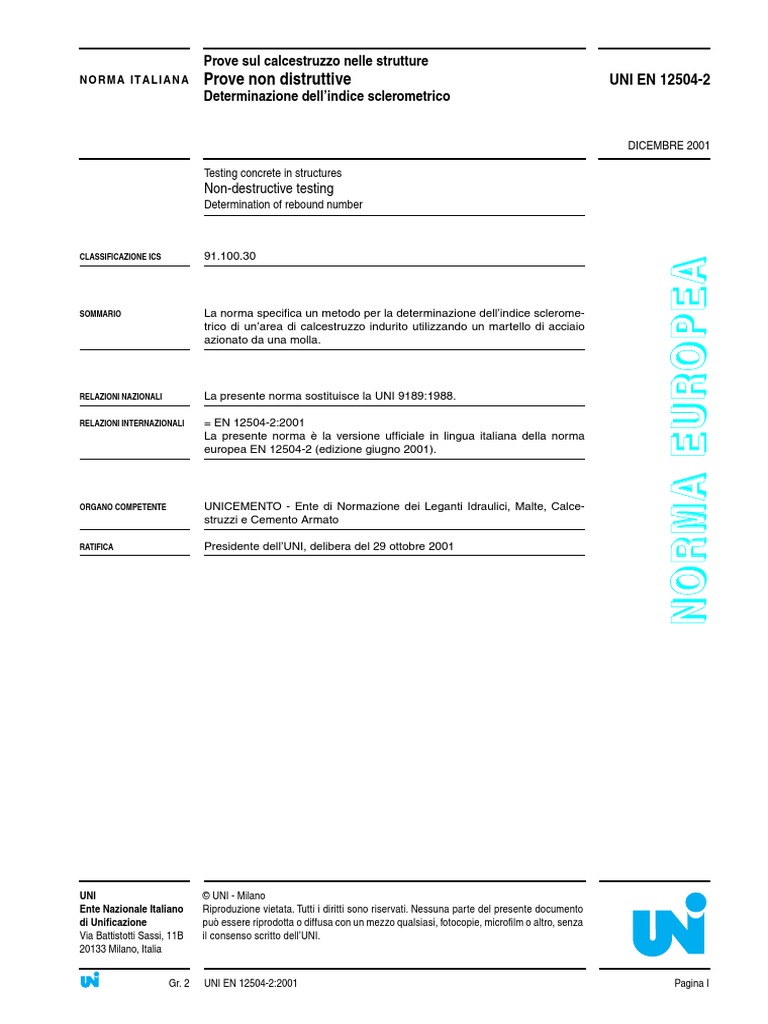 Uni en 12504-2 | PDF