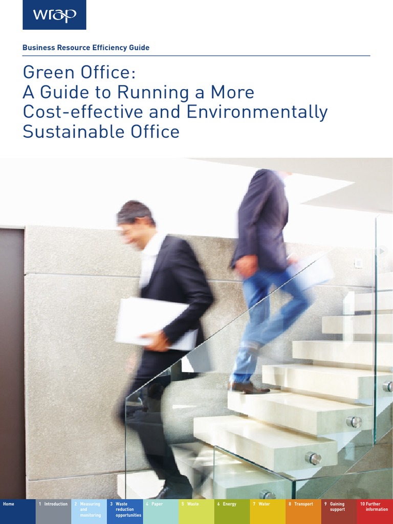 WRAP Green Office Guide | PDF | Recycling | Reuse