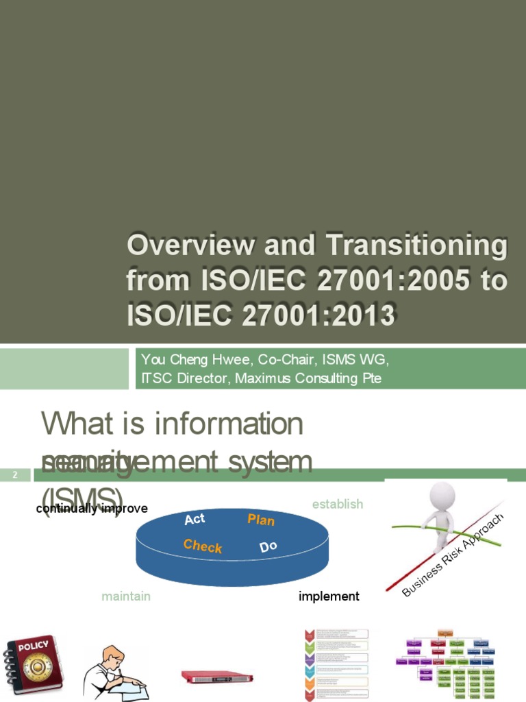 Ism Presentation Slides | PDF | Information Security | Security