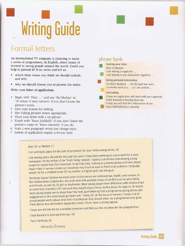 CAE Writing Guide | PDF