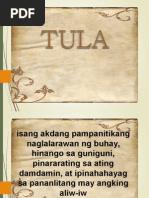 Tula - Tanka at Haiku-Filipino-9 | PDF