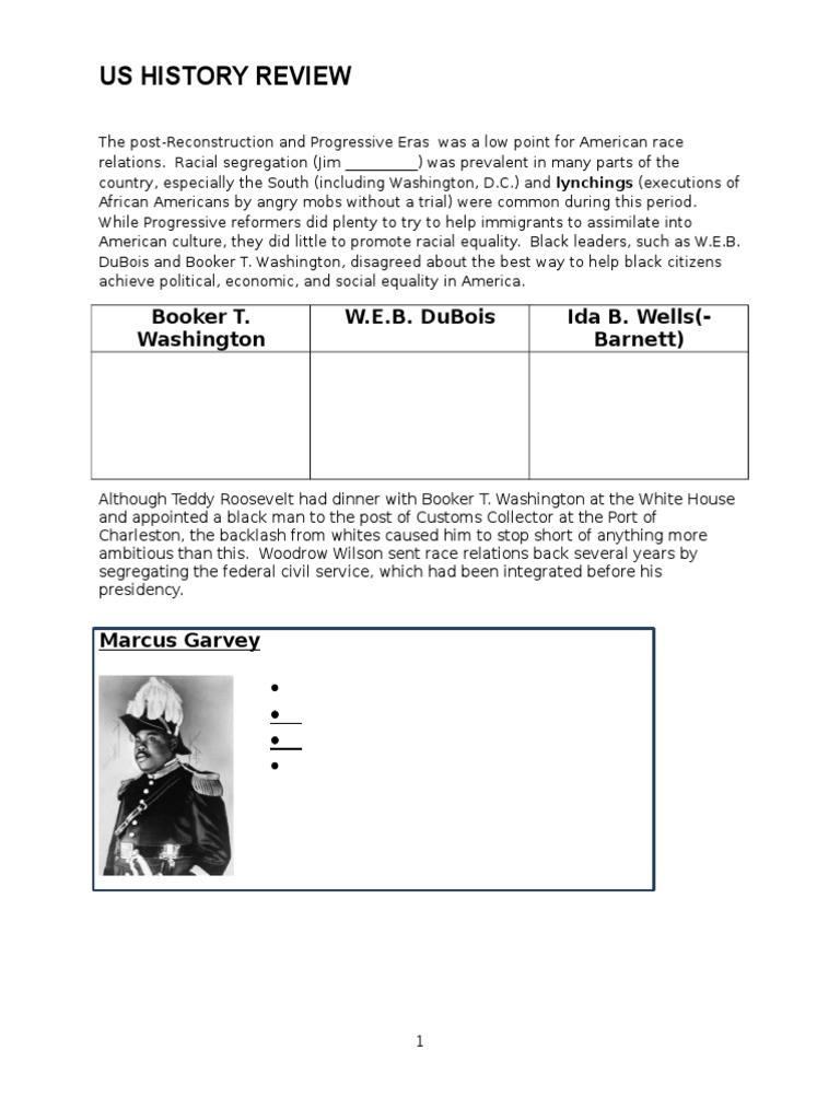 Us History Eoc Review Guide (Goes With Comprehensive Guide) | PDF ...