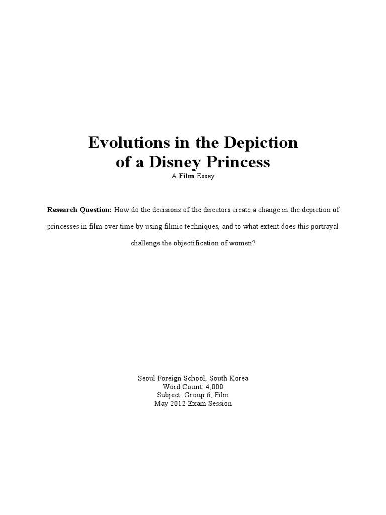 EE Film Disney Princess | PDF