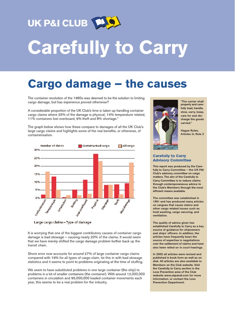 Cargo Damage | PDF | Containerization | Cargo