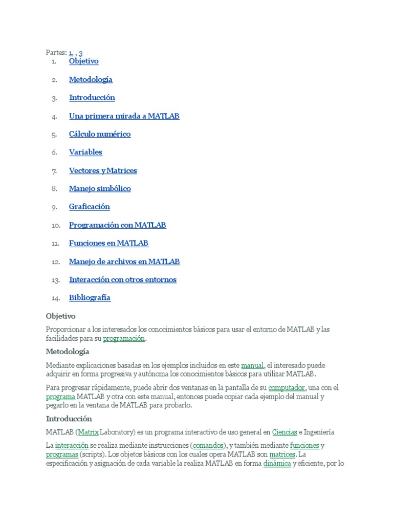 Comandos Del Matlab | PDF | Matriz (Matemáticas) | Lenguaje de programación