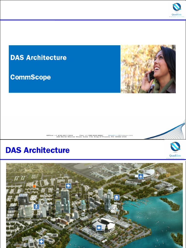 DAS Architecture CommScope | PDF | Broadcast Engineering | Amplifier