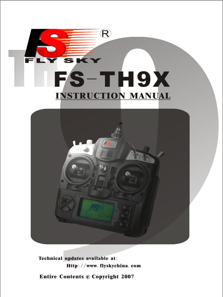 Fs Th9x Manual | PDF | Battery Charger | Menu (Computing)